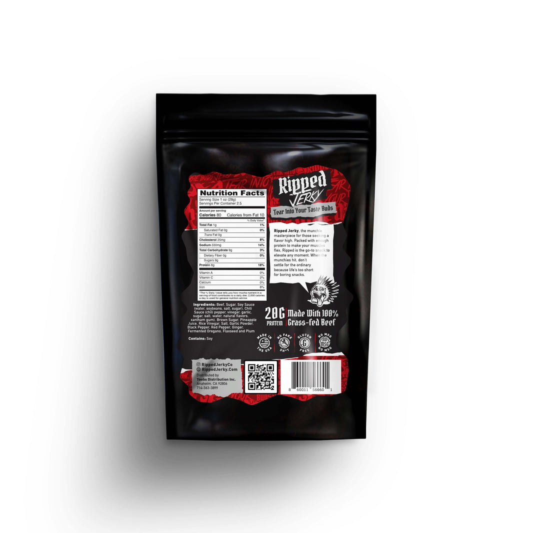 Ripped Jerky | Beef Jerky | Tear Into Your Taste Buds!